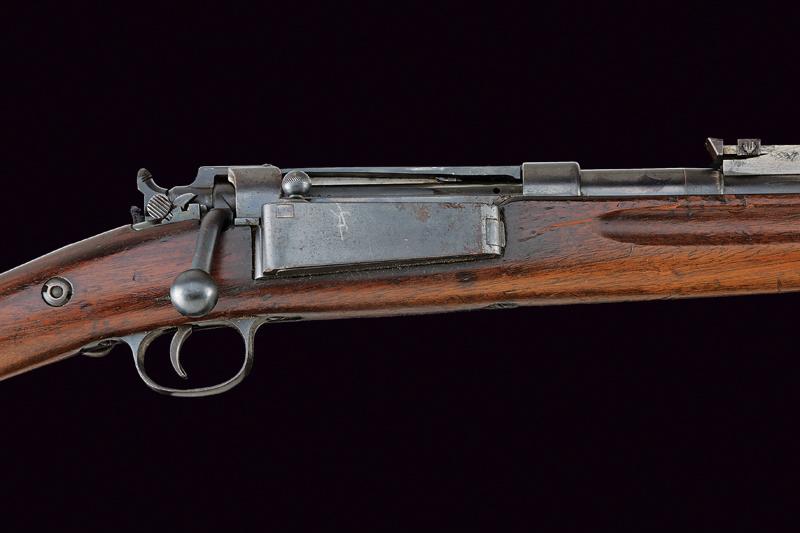 FUCILE KRAG-JORGENSEN MOD. 1889 A RETROCARICA | Barnebys